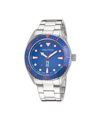 Nautica Uhr NAPFWS221 Silberfarben