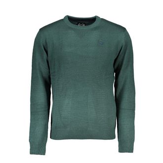 Gian Marco Venturi Gianmarco Venturi Verde Baumwollpullover f&uuml;r Herren