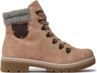 Rieker Schnürstiefeletten Rieker Y9430-32 Rosa