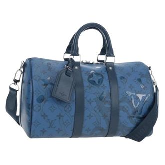 Louis Vuitton unisex, Pre-owned, Bleu, Taille: ONE Size Sac week-end Monogram Vintage Pre-owned