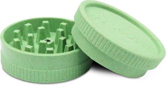 Mascotte Hanf Grinder Gr&uuml;n 40mm | Crusher f&uuml;r Kr&auml;uter und Tabak | Kompakte M&uuml;hle | Gew&uuml;rzm&uuml;hle f&uuml;r Gew&uuml;rze und Herb | 2-Teiliges Set