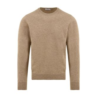 Malo Cashmere Rundhals - - Knitwear - Herren - Braun - M