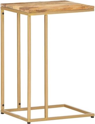 vidaXL Vidaxl - Table dappoint 35x45x65 cm Bois de manguier massif