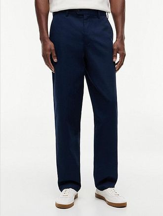 Tommy Hilfiger Chino d&eacute;contract&eacute; en serg&eacute; d&eacute;lav&eacute;