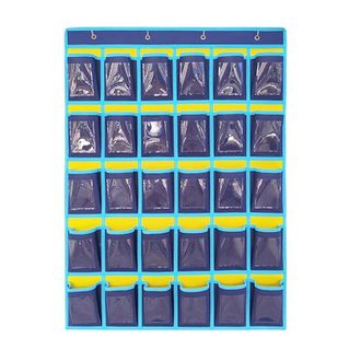 Generic Handy-Organizer for Aufhängen im Klassenzimmer, Hängende Displaytaschen, Großes Fassungsvermögen und Mehrere Fächer Machen Die Verwendung Einfach, Per