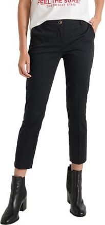 Grain de Malice Pantalon Cigarette Femme - Noir - Taille 42