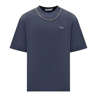AMBUSH Ambush, Homme, Tops, Bleu, Taille: M Ballchain T-shirt