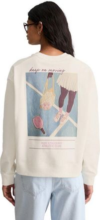 Marc O'Polo Denim Sweatshirt oversized mit markantem R&uuml;ckenprint