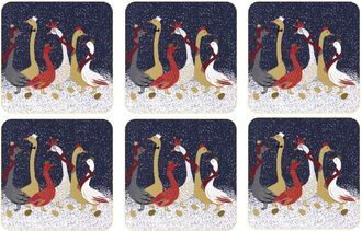 Portmeirion Geese Untersetzer 6 St&uuml;ck (s)