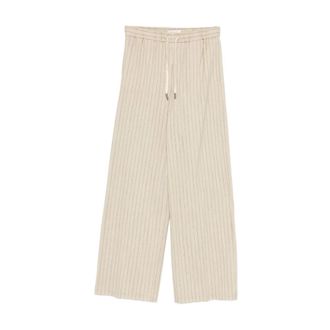 Circolo 1901 Femme, Pantalons, Beige, Taille: 40 FR Drawstring Pantalons