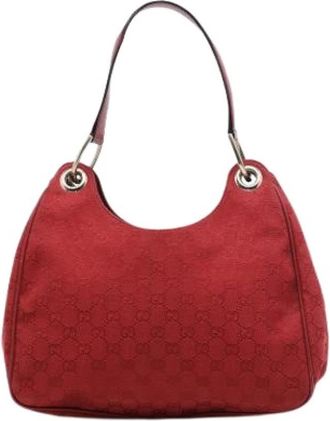 Gucci Sac bandouli&egrave;re vintage doccasion - Femme - Pre-owned - Rouge - Taille: ONE Size