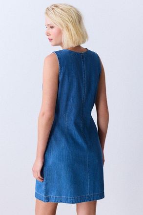 Next Jeanskleid Mini-Etuikleid aus Denim (1-tlg)