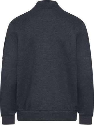 Camel Active Sweater Sweat-Troyer mit Logo-Badges und Viskose