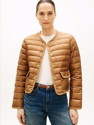 Tommy Hilfiger Doudoune slim l&eacute;g&egrave;re d&eacute;perlante