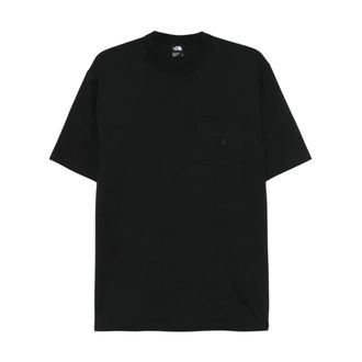 The North Face Homme, Tops, Noir, Taille: M T-Shirt Décontracté à Poche Dome The North Face