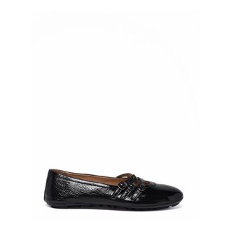 Alexander Hotto Ballerines en cuir verni - Femme - Chaussures - Noir - Taille: 36 EU