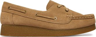 Clarks Halbschuhe Clarks WallabeeEVOSea 26186339 Braun
