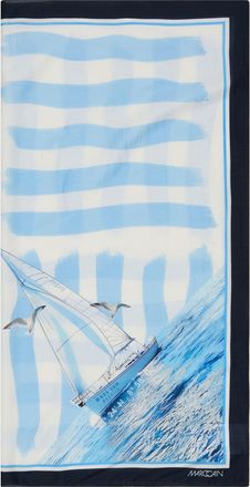 Marc Cain Tuch Hafen blau