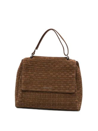 Orciani Schultertasche - Braun
