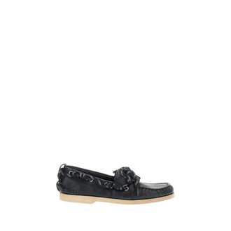 Golden Goose Femme, Chaussures, Noir, Taille: 38 EU Mocassins de bateau