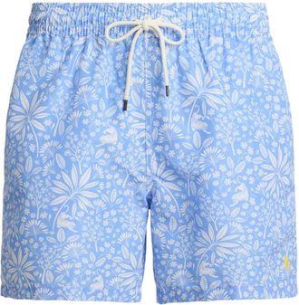 Polo Ralph Lauren Homme, Maillots de bain, Bleu, Taille: L Traveler Swim Shorts