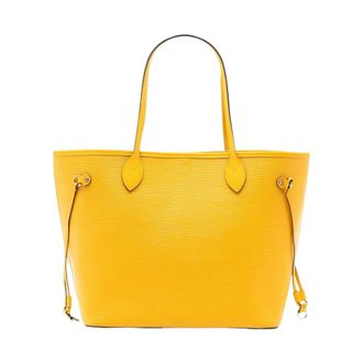 Louis Vuitton Sac cabas en cuir Pre-owned - Femme - Pre-owned - Jaune - Taille: ONE Size
