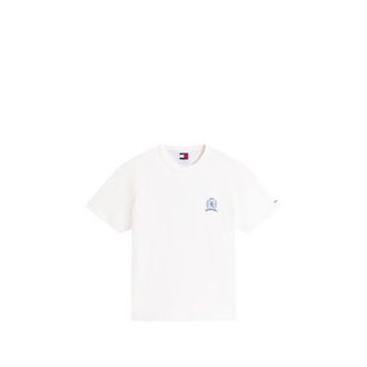 Tommy Hilfiger Baumwoll-T-Shirt in Beige