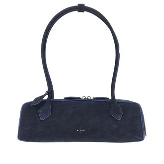 Alaia Nubuck leather medium Le Teckel bag Woman One Size