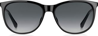 Fossil Fos 3082/s 807/9O BLACK Sunglasses Womens Acetate, Standard, 56