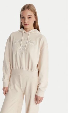 Guess Sweatshirt V6RQ03 KD761 &Eacute;cru Regular Fit