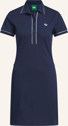 adidas Originals Adidas Originals Piqu&eacute;-Polokleid Originals blau