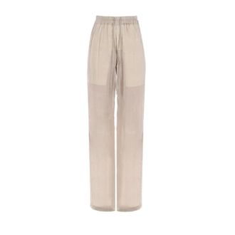 Rick Owens Dietrich Hose mit Kordelzug - - Trousers - Damen - Rosa - S