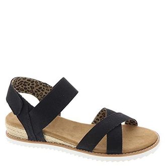 Skechers Desert Kiss- Secret Picnic 33386-BLK, Womens sandals, black, 38,5 EU
