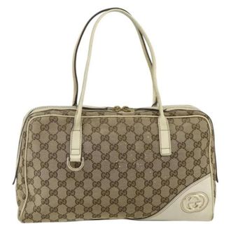 Gucci Pre-owned Vintage Schultertasche - - Pre-owned - Damen - Braun - ONE SIZE