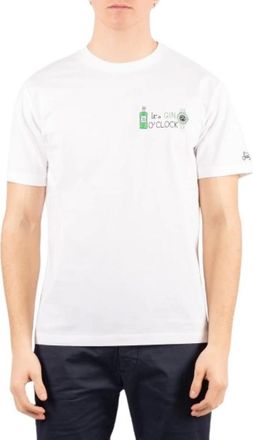 Saint Barth Homme, Tops, Blanc, Taille: S Portofino T-Shirt
