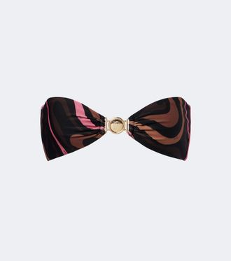 Pucci Bikini-Oberteil Marmo