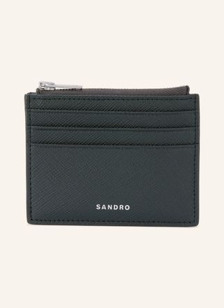 Sandro Sandro Saffiano-Kartenetui gruen