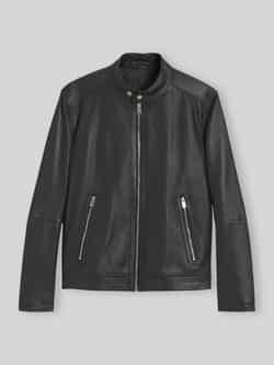 HUGO BOSS Regular Fit Lederjacke aus echtem Lammleder Modell H-Mansell5