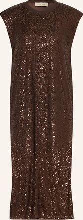 Mos Mosh Mos Mosh Kleid Mmaran Mit Pailletten braun