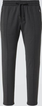 Dolce & Gabbana Gerade Hose aus einem Wollgemisch