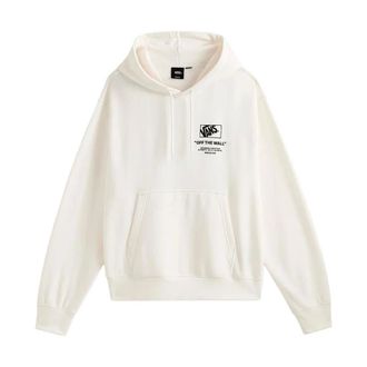 Vans Homme, Sweatshirts et sweats &agrave; capuche, Blanc, Taille: XL Stacked Hi Pullover Sweat &agrave; capuche