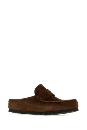 Birkenstock Naples Slippers - Brown