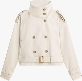 Tommy Hilfiger Trench col montant en coton