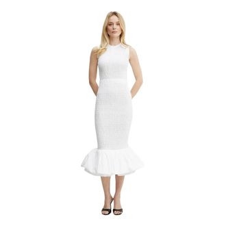 Patou Midi-Kleid - - Dresses - Damen - Wei&szlig; - L