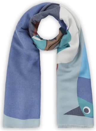Codello PRINTED SCARF POLYESTER/VISCOSE FOX - 90X180CM