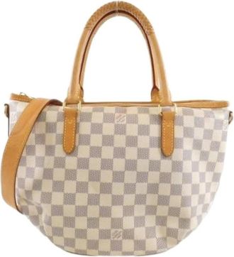 Louis Vuitton Pre-owned Sac Riviera Damier Azur - Femme - Pre-owned - Beige - Taille: ONE Size