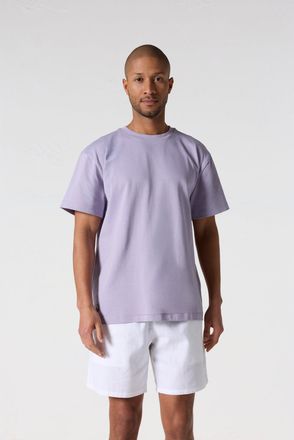 Jott T-Shirt col rond mixte Encens violet Andrea - Taille XS