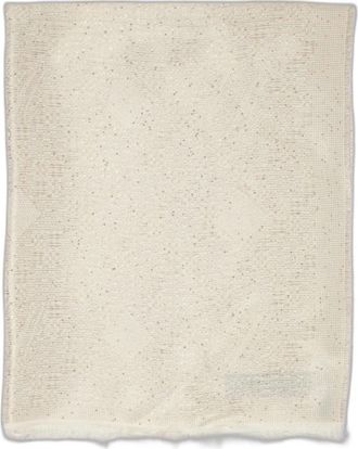 Emporio Armani Stola mit Mikro-Pailletten - - Accessories - unisex - Beige - ONE SIZE