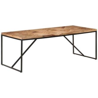 vidaXL Vidaxl - Esstisch 200x90x76 cm Massivholz Akazie und Mango