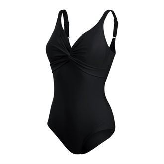 Speedo Brigitte Badeanzug f&uuml;r Damen (Schwarz)